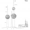 Kuwait Tower - Data, Photos & Plans - WikiArquitectura