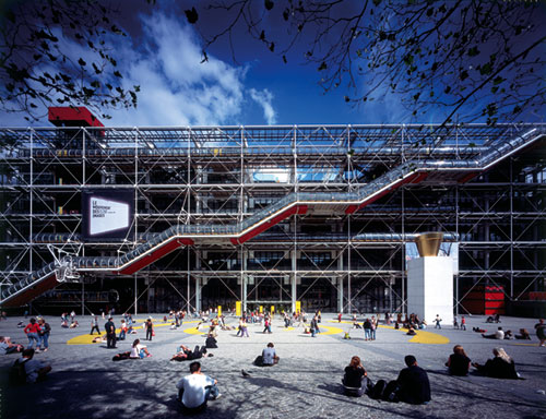 Cultural Center George Pompidou - Data, Photos & Plans - WikiArquitectura